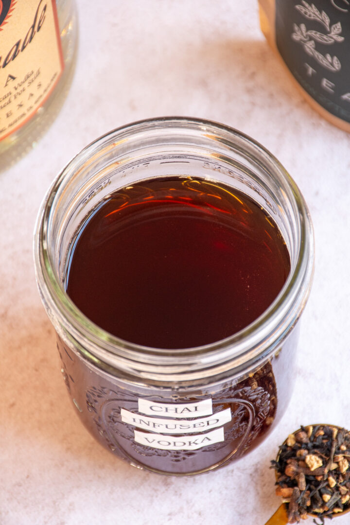 Chai Infused Vodka - Thyme For A Drink