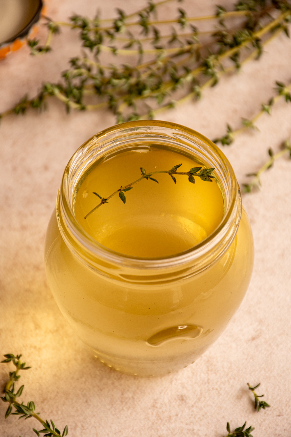 Easy Thyme Simple Syrup - Thyme For A Drink