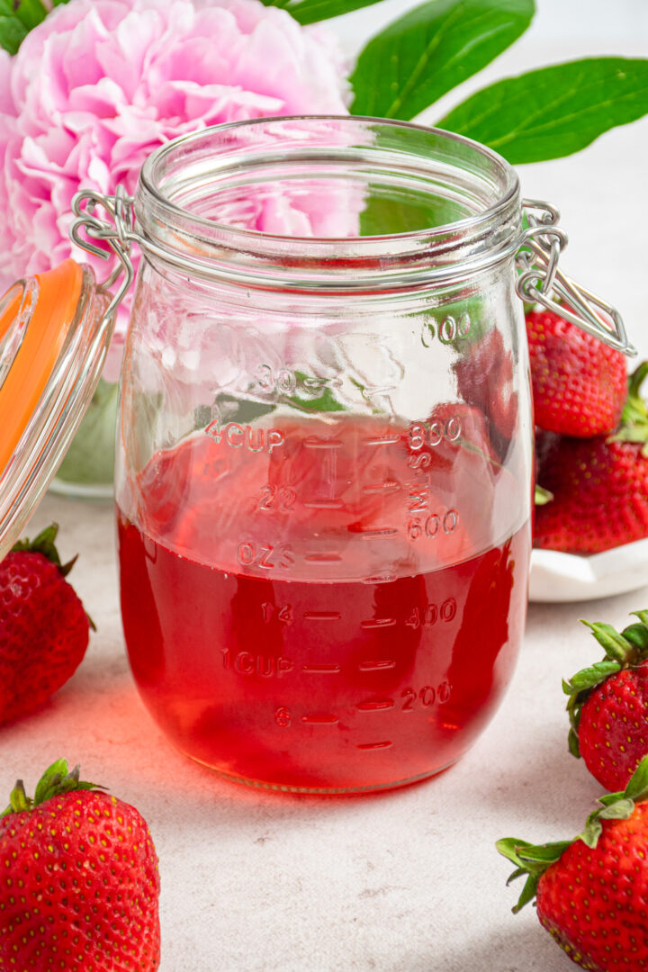 How to make Strawberry Infused Tequila - Thyme For A Drink