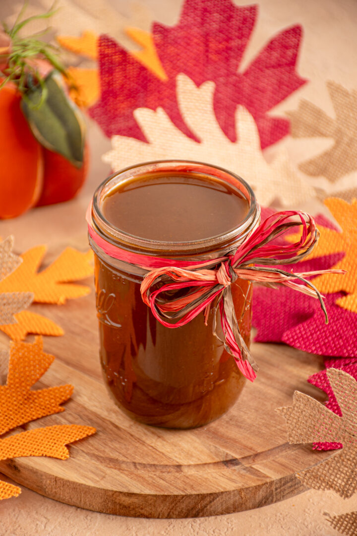 Pumpkin Spice Simple Syrup- Thyme For A Drink