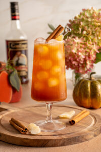 Pumpkin Spice Dark and Stormy - Thyme For A Drink