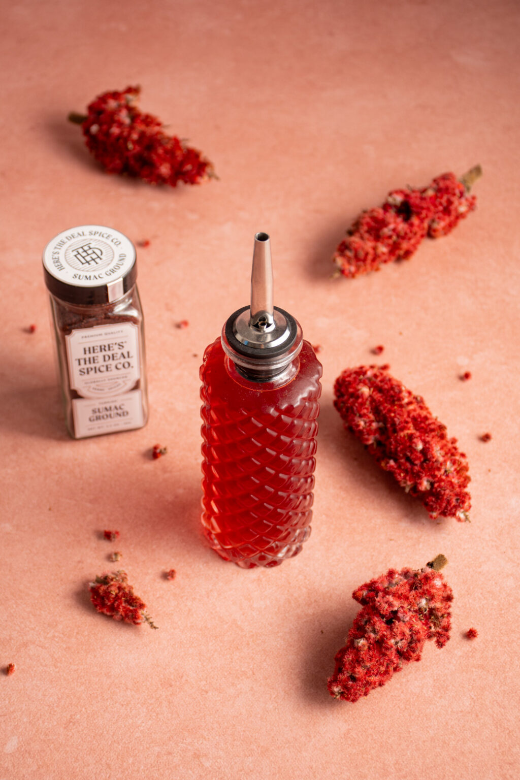 Sumac Simple Syrup - Thyme For A Drink