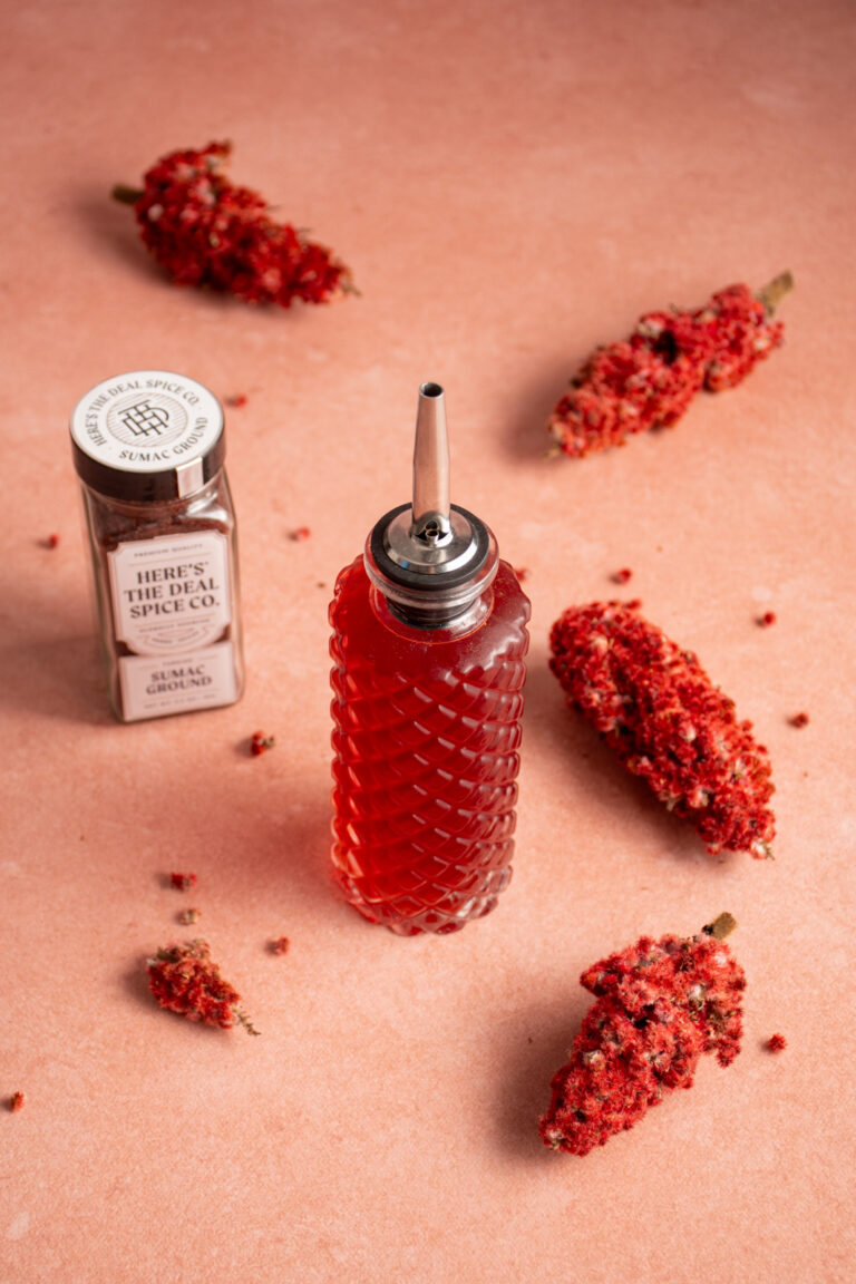 Sumac Simple Syrup - Thyme For A Drink