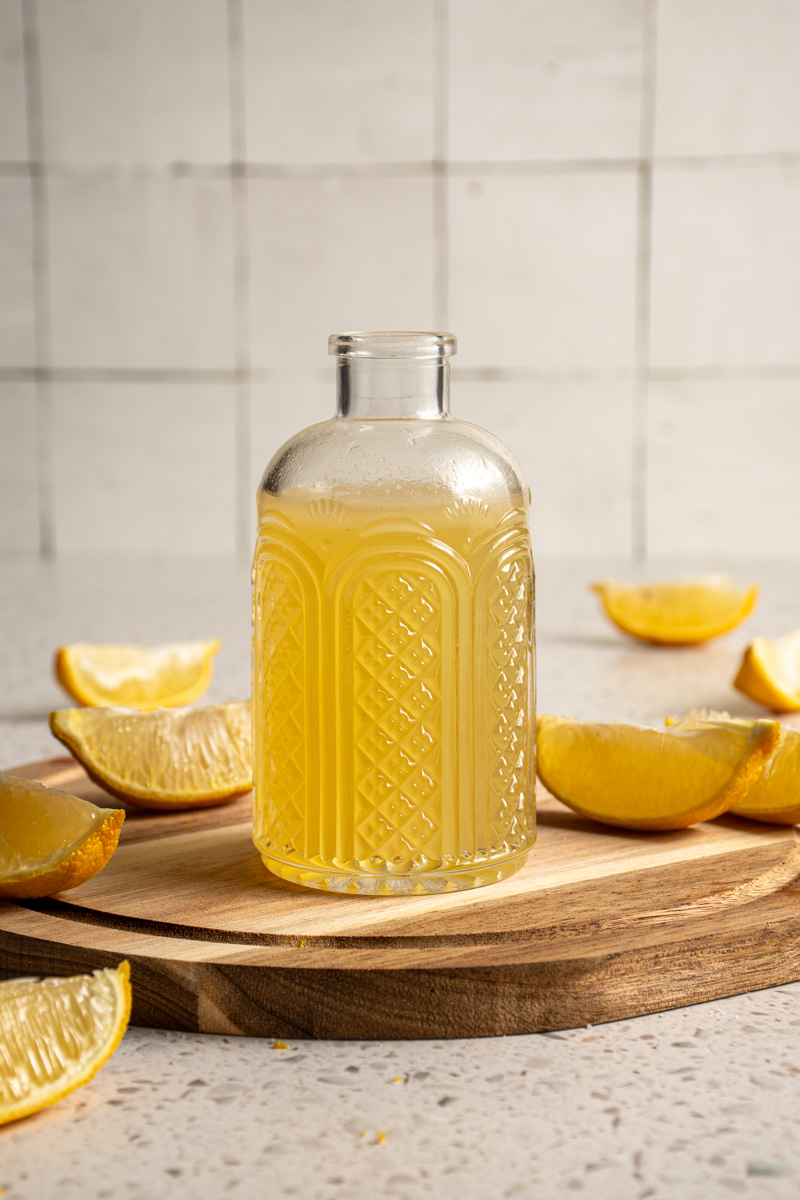 Lemon Ginger Shrub Recipe - Thyme For A Drink